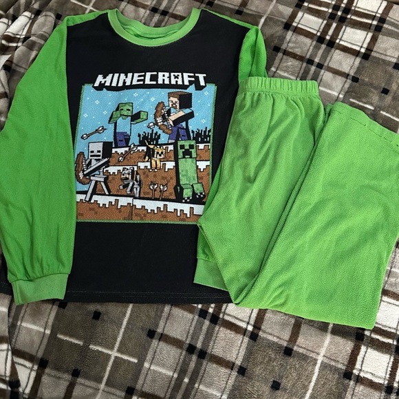 Minecraft Mojang | Pajamas | Minecraft Mojang Boys Warm Fleecepajama ...